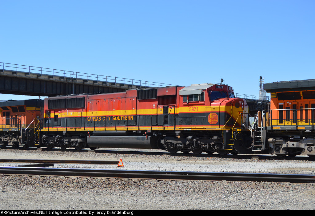 KCS 3971 at santa fe jct